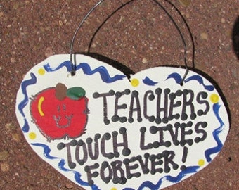 Teachers Touch Lives - Etsy