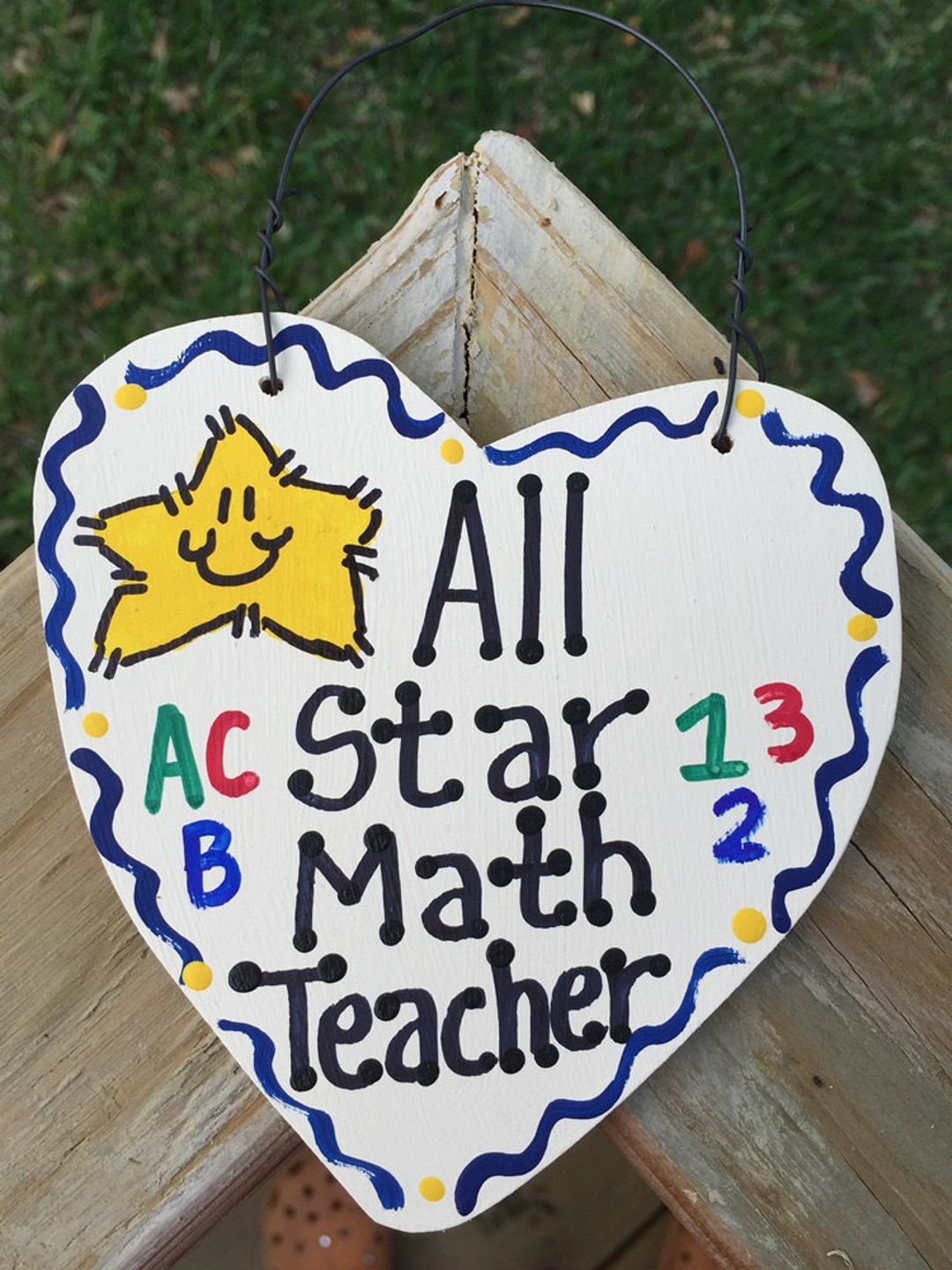 Math Teacher Gifts 5030 All Star Math Teacher - Etsy