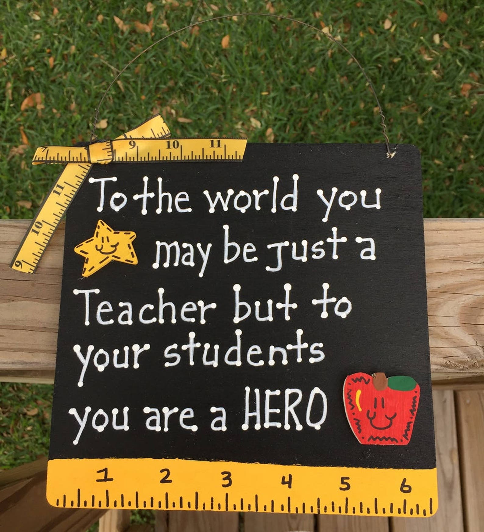 Teacher Gifts PS0800 - to the World You May Be Just a Teacher but to ...