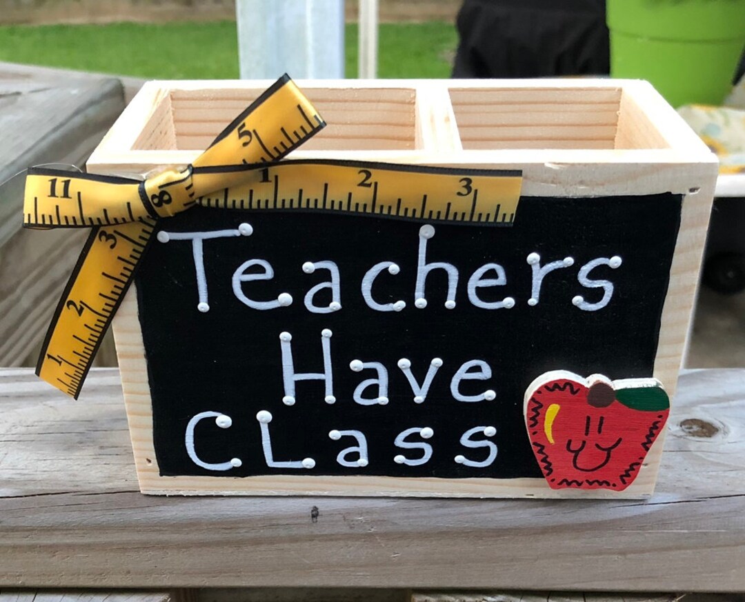 Teacher Gift 2710D Teacher Have Class Supply Box - Etsy