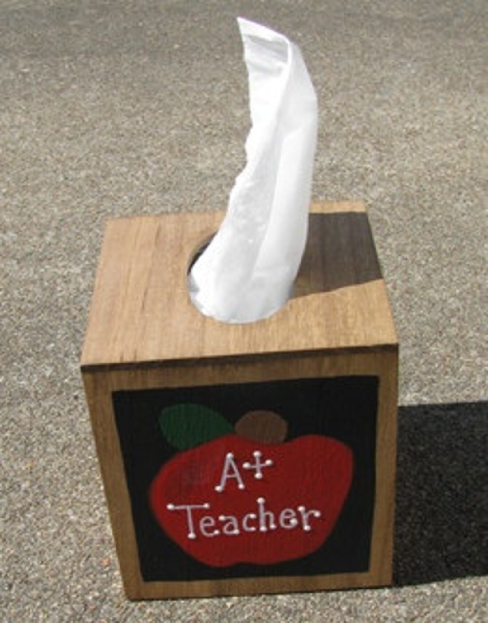 2711AP A Plus Apple Tissue Box - Etsy
