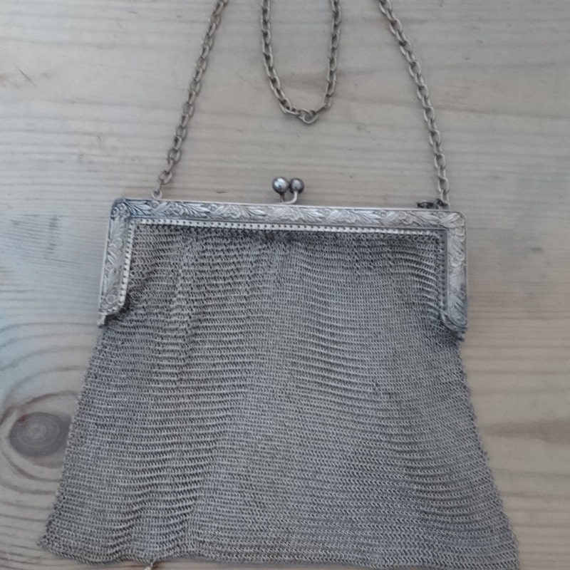 Vintage Mesh Purse - Etsy