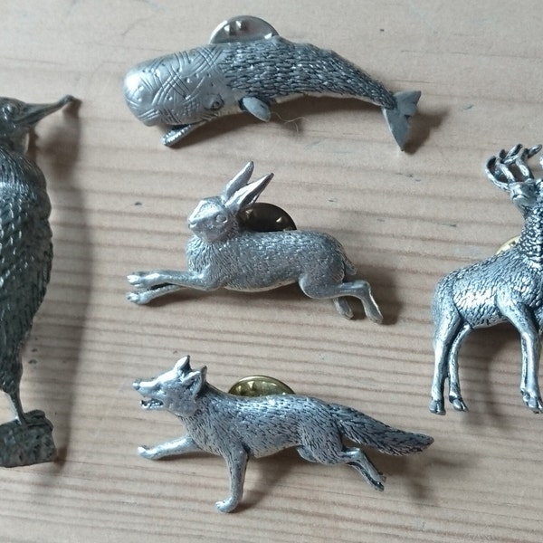 Pewter Pins - Etsy