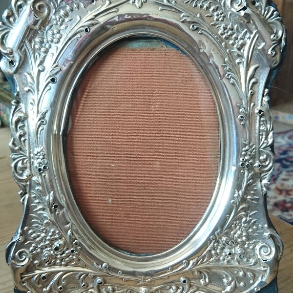 Antique Silver Frame - Etsy