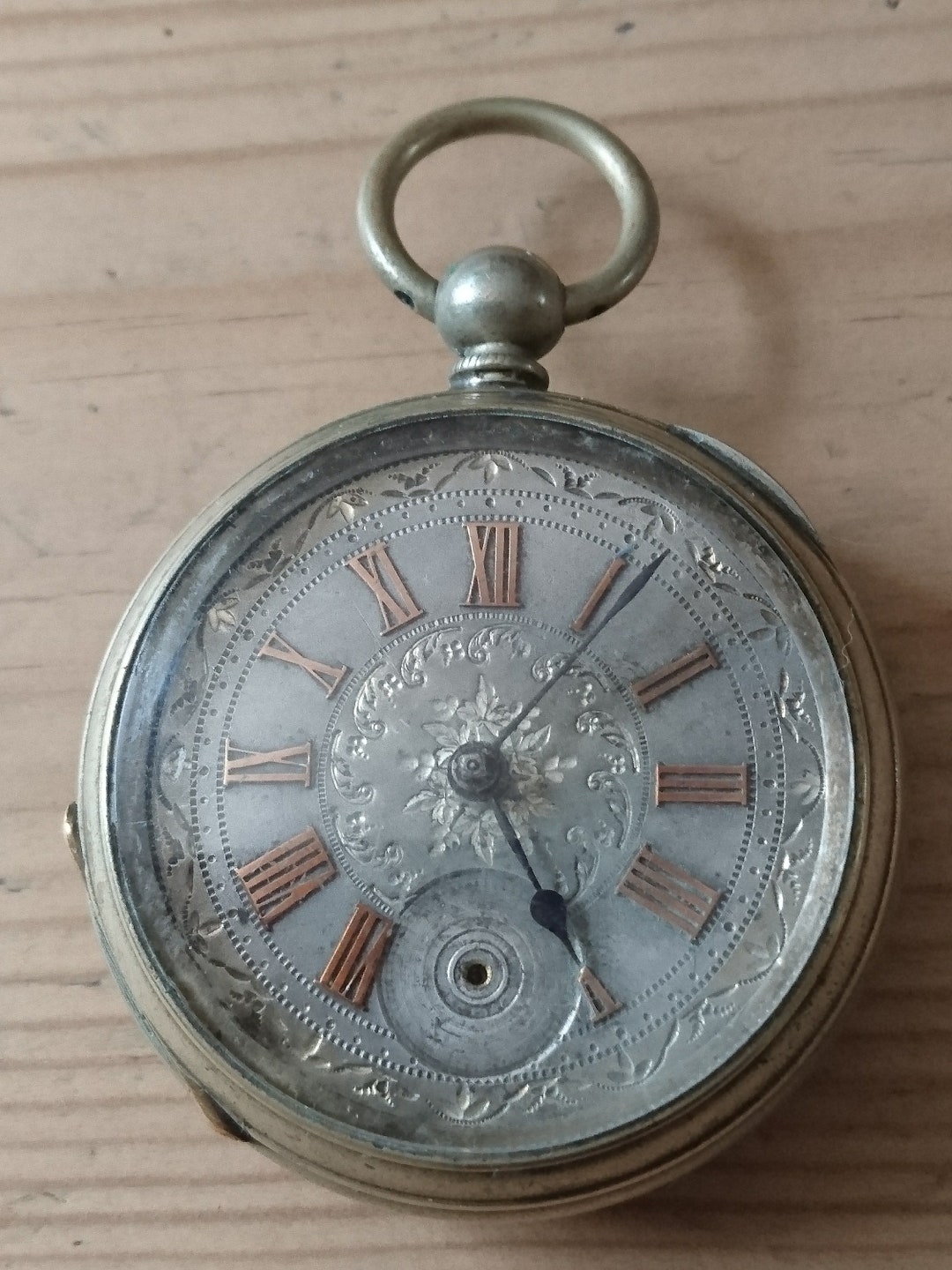 Large Vintage Decorative Pocket Watch - Etsy
