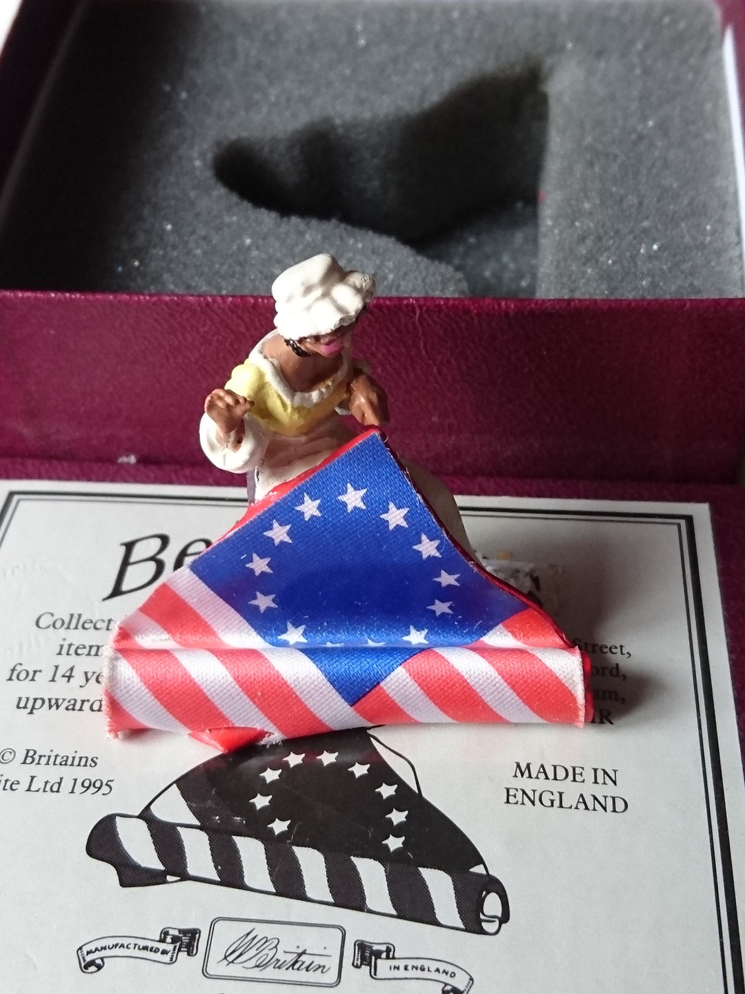 Britains Betsy Ross Figurine - Etsy