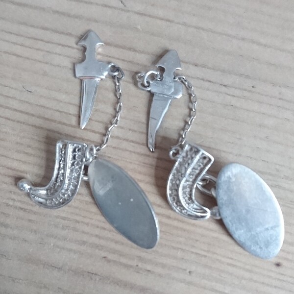 Sword Cufflinks - Etsy