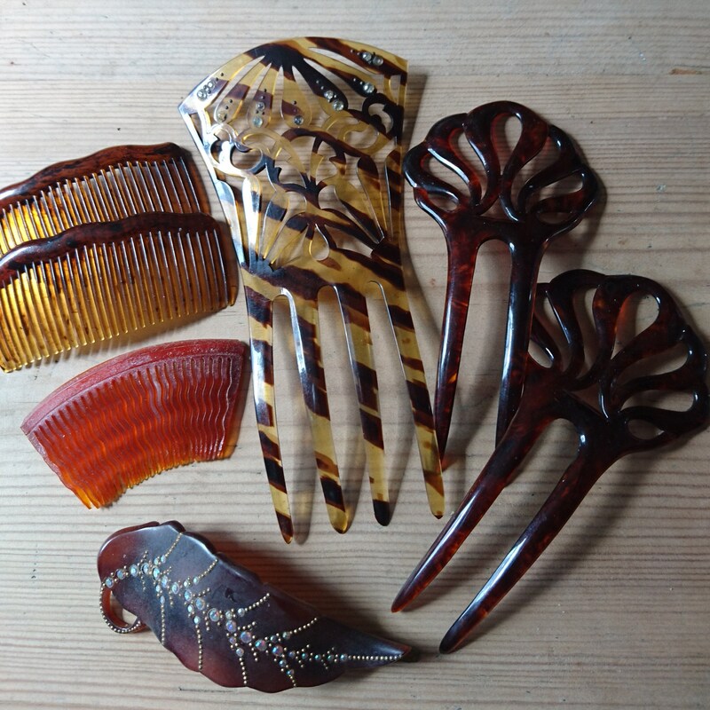 Hair Comb Plastic - Etsy