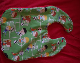 Little Quarterback Football Bib and Bootie Costume Crochet