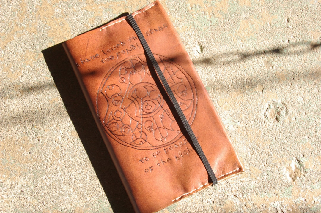 Refillable Leather Journal Cover "galileo" - Etsy