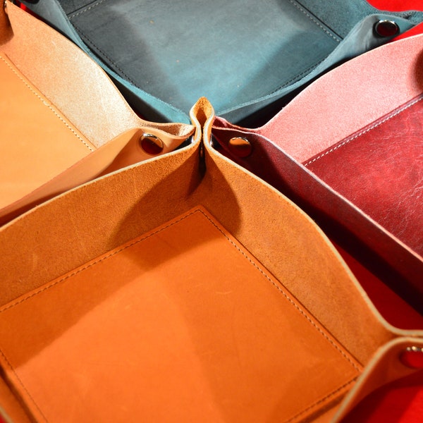 Leather Valet - Etsy