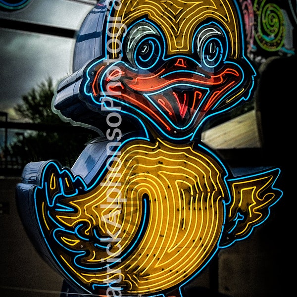 Duck Neon Sign - Etsy