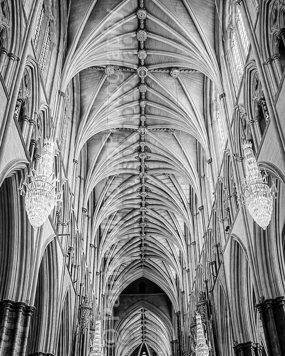 Westminster Great Hall Ceiling - B&W Travel Photography (4 Sizes ...