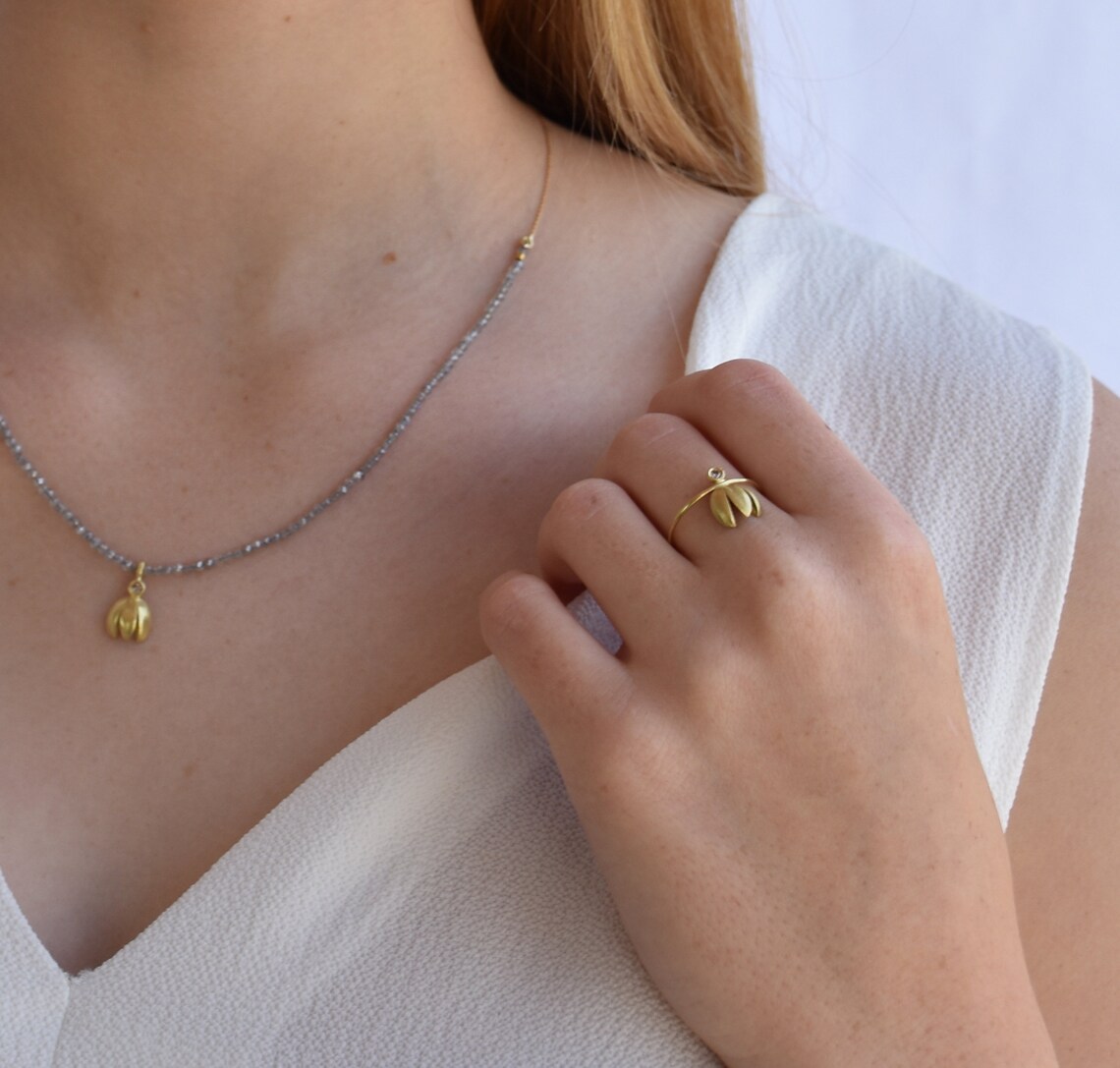 Simplicity Ring Gold Ring 18k Gold Ring Rings Diamond - Etsy