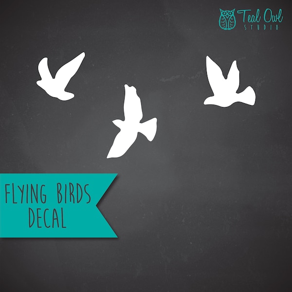 Flying Birds Decals - Etsy