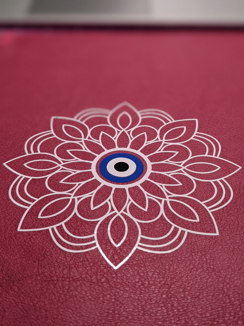 Evil Eye Mandala Decal Nazar Journal Sticker Car Decal | Etsy