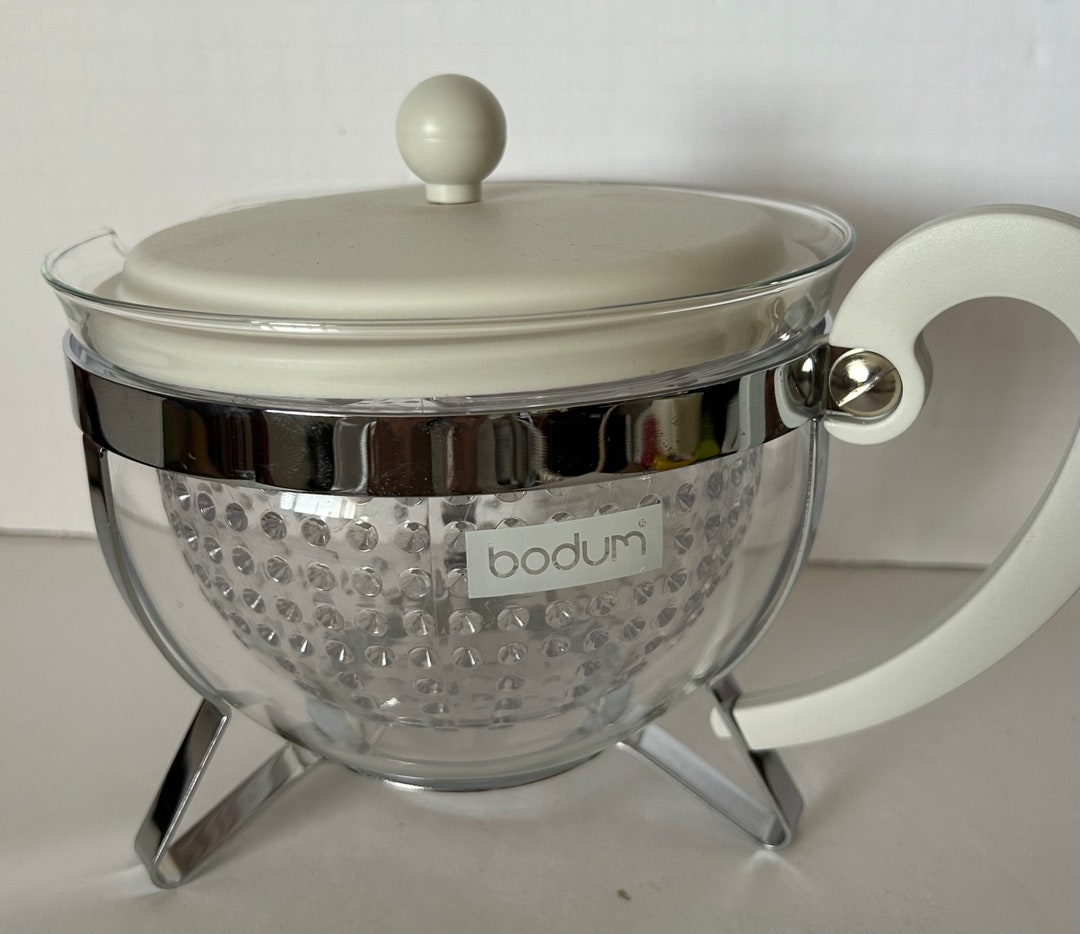 Bodum Chambord 1-liter Tea Pot 34 Ounce Off-white - Etsy