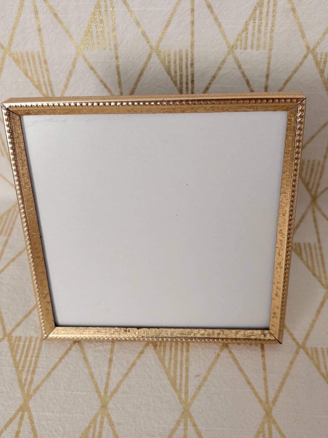 Vintage 5x5 Gold Photo Frame Hollywood Regency - Etsy