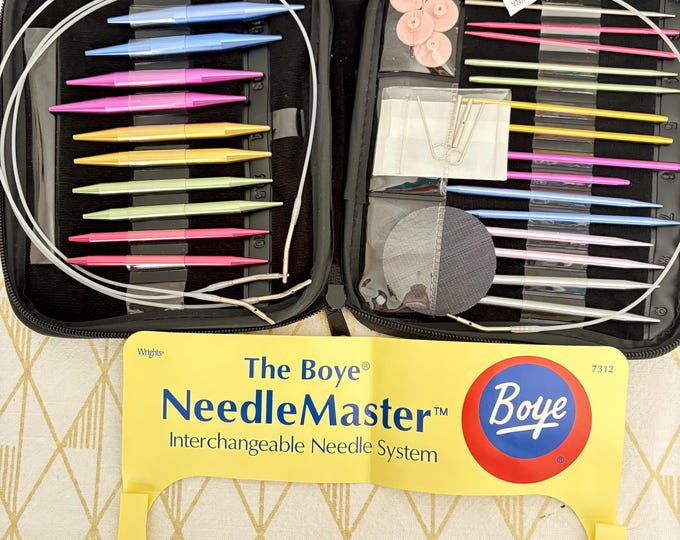The Boye Needle Master Interchangeable Needle System Knitting Needles ...