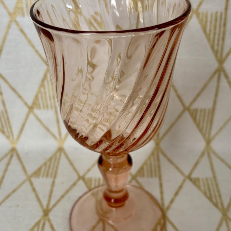 Pink Goblets - Etsy