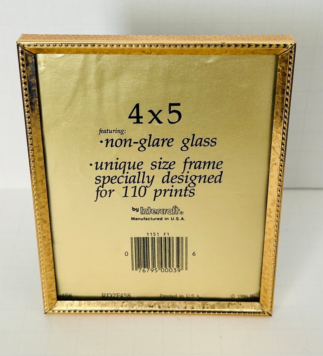 Vintage 4x5 Gold Photo Frame Hollywood Regency Victorian - Etsy
