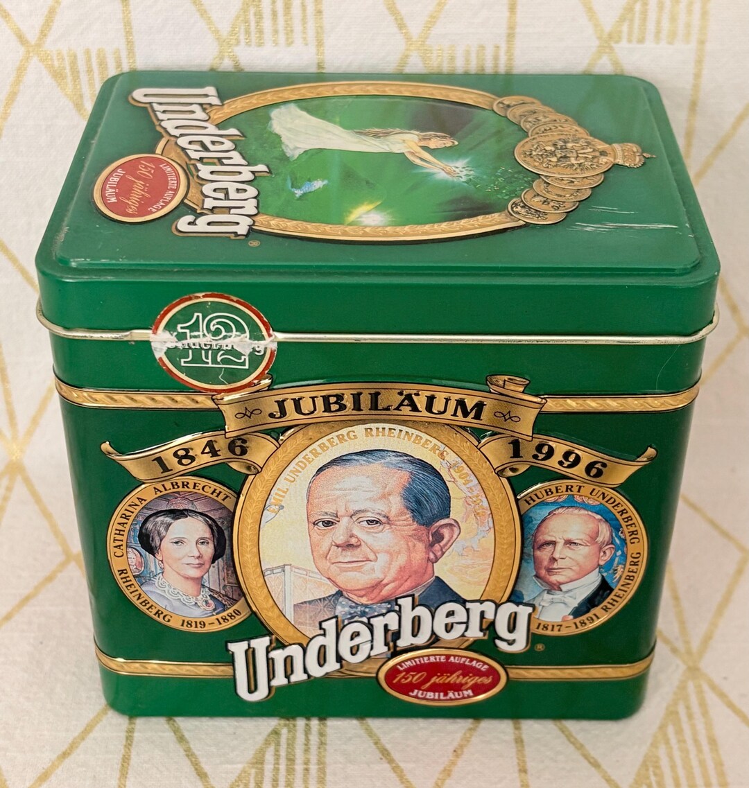 1996 Underberg 150 Anniversary Collectable Tin - Etsy