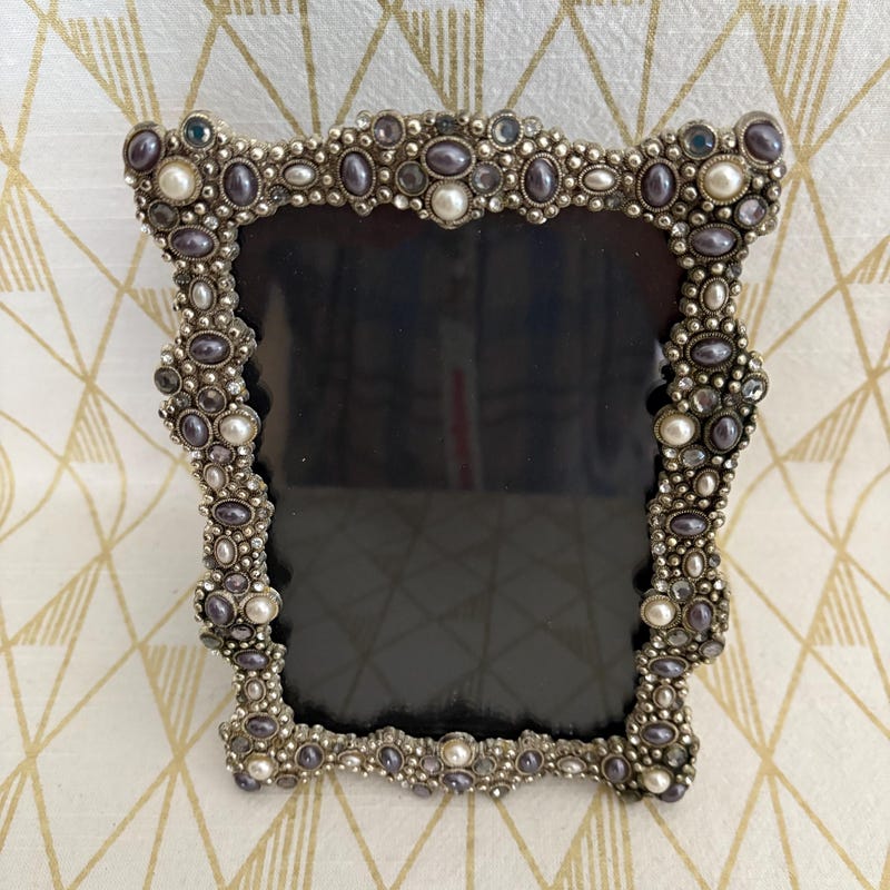 Jeweled Frame - Etsy