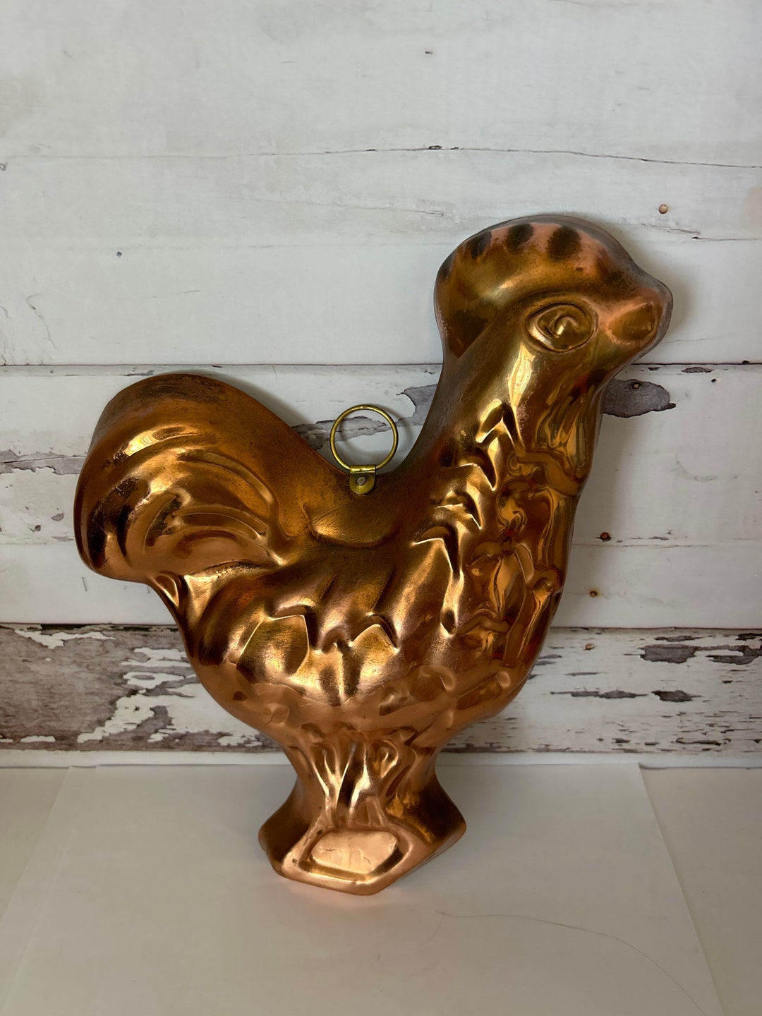 Copper Rooster Chicken Wall Decor - Etsy