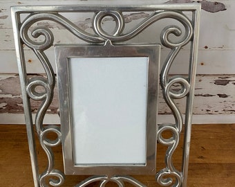 Pewter Photo Frame | Etsy