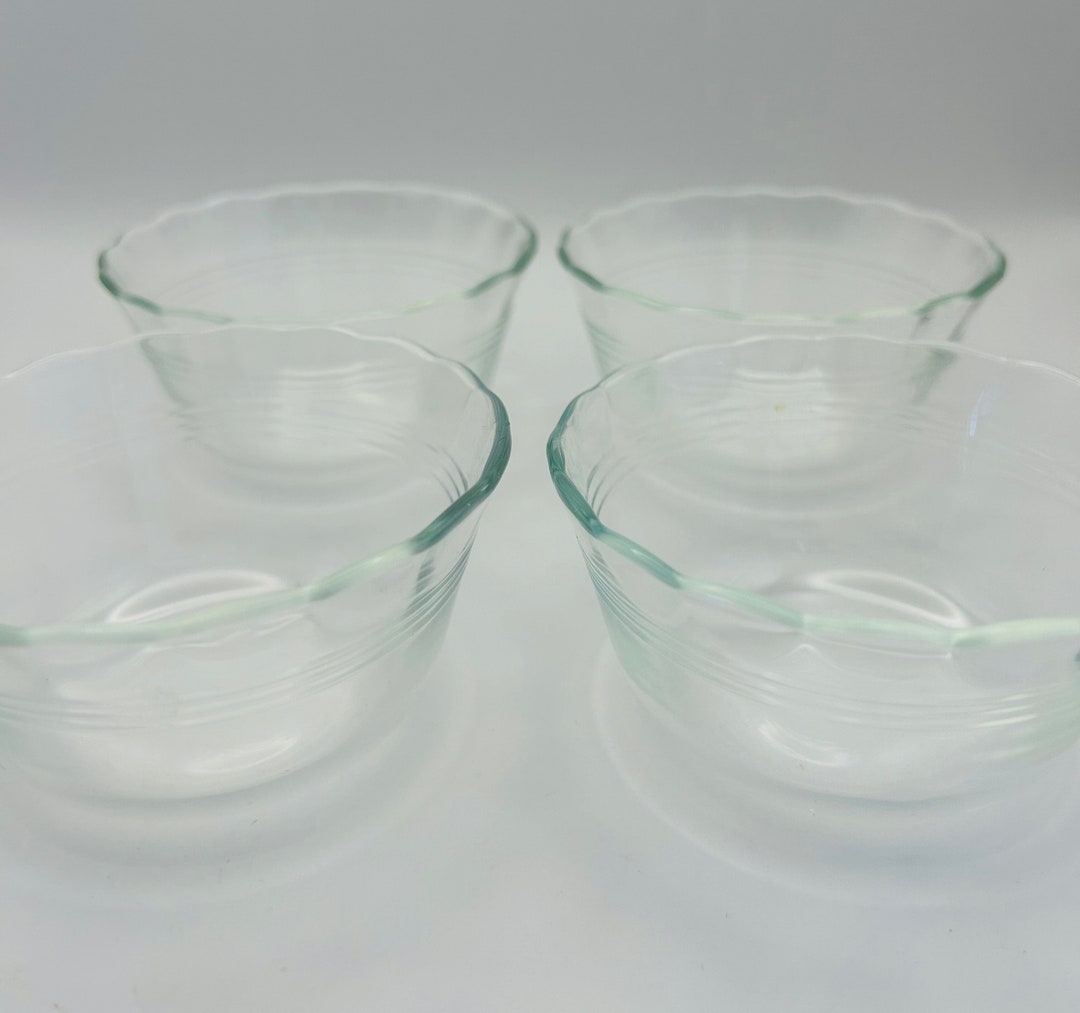 Vintage Pyrex Corning Custard Cups 4-total - Etsy