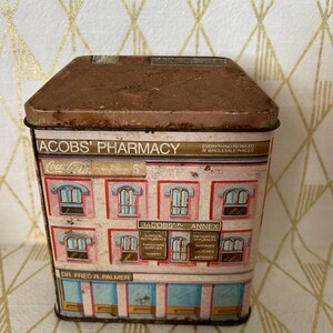 Vintage Pharmacy Tin With Coca Cola - Etsy