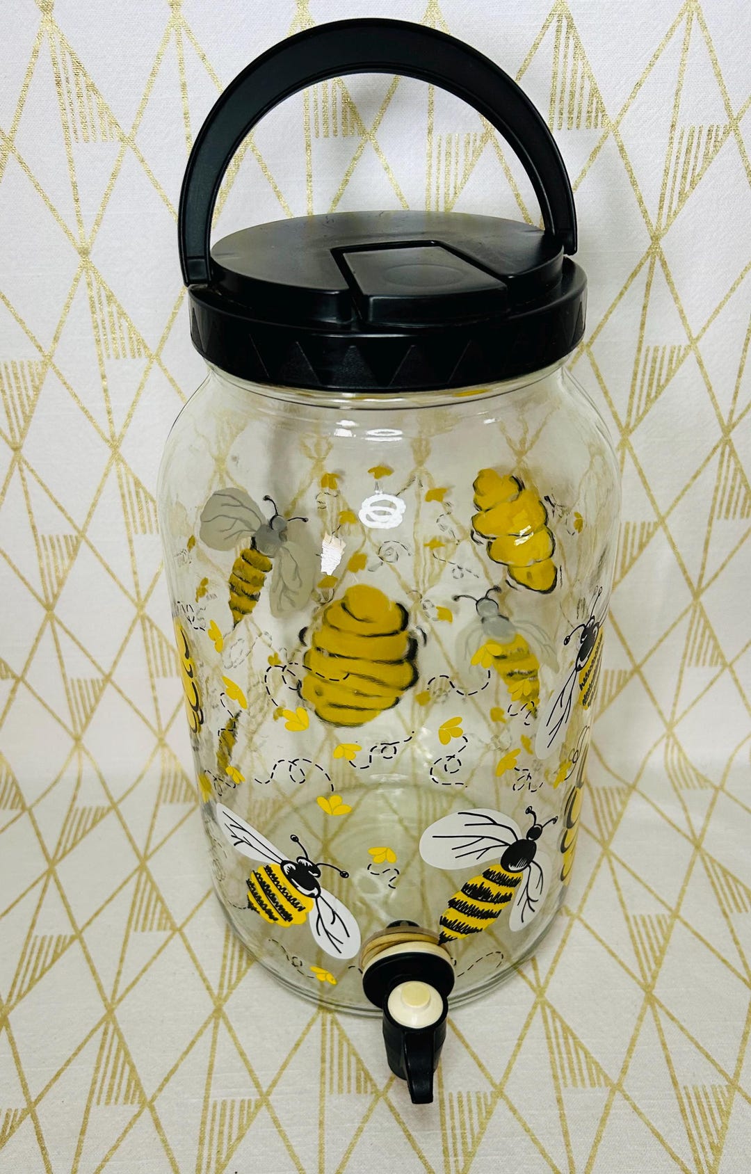 Vintage Bumblebee Bee Gallon Drink Dispenser - Etsy