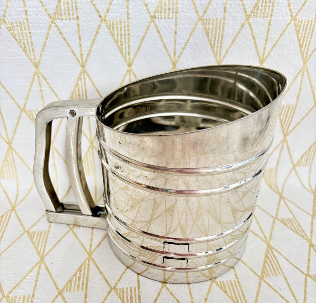 Vintage Sifter Foley Sift Chime Triple Screen Sifter Large - Etsy