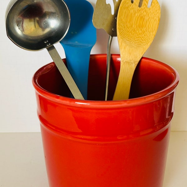 Utensil Crock - Etsy