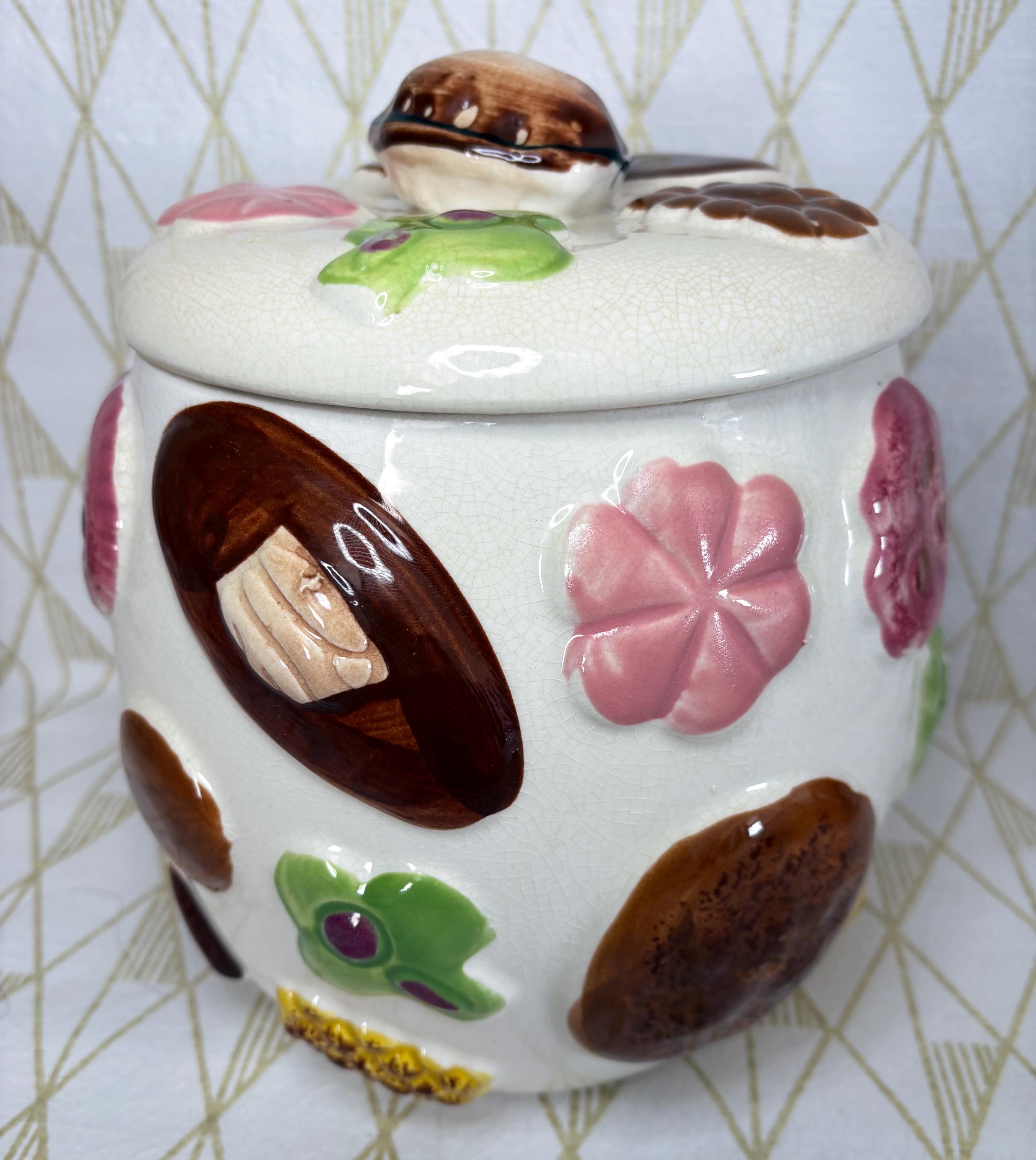 Vintage RARE 1950 Cookies All Over Cookie Jar Napco Ceramics Japan ...