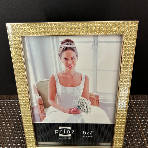 Gold Rhinestone Frame - Etsy