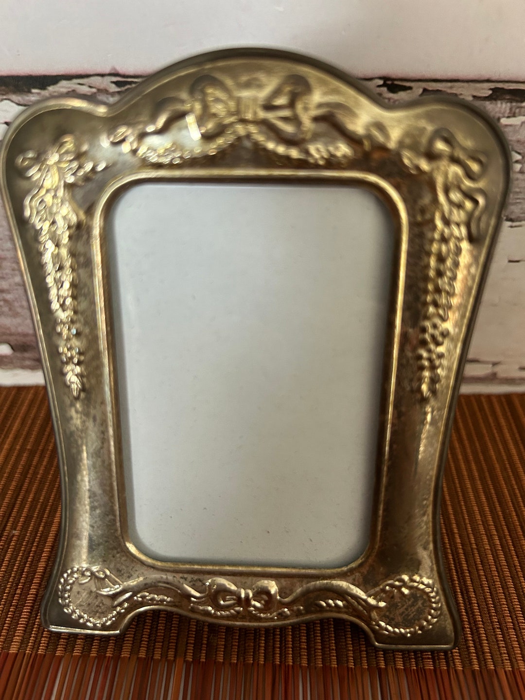 Vintage 2x3 Silverplate Photo Frame Genuine Silverplate - Etsy