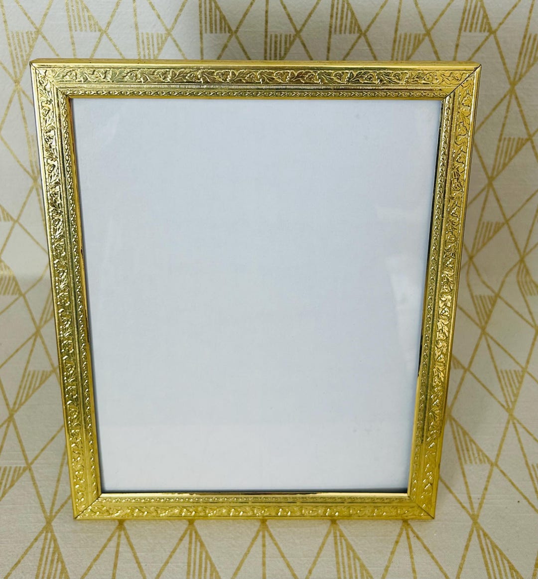 Vintage 8x10” Gold Photo Frame Hollywood Regency - Etsy
