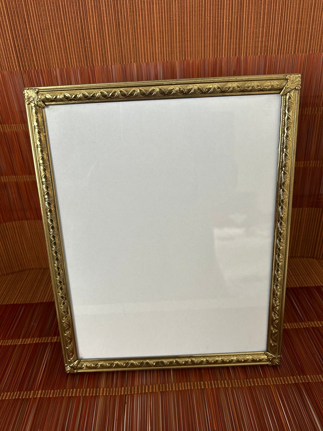 Vintage 8x10” Gold Photo Frame Hollywood Regency - Etsy