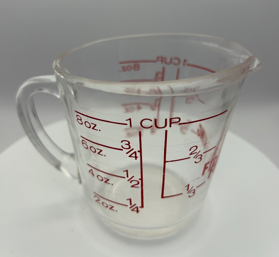 Fire King One Cup Measuring Cup - Etsy