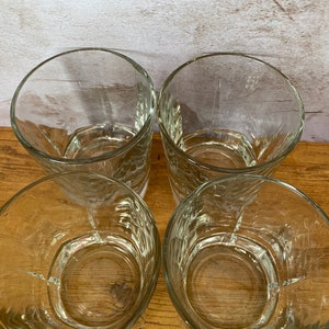Vintage Libby Low Ball Glasses Art Deco 4 Total - Etsy