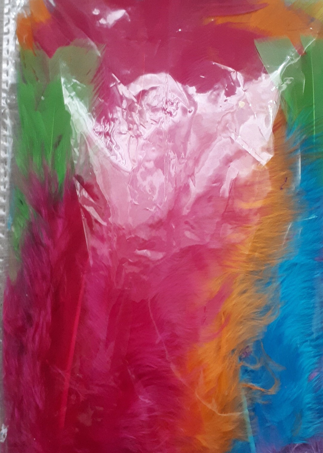 20 Fluffy Small Turkey Feathers Many Colours Rainbow Combi for - Etsy