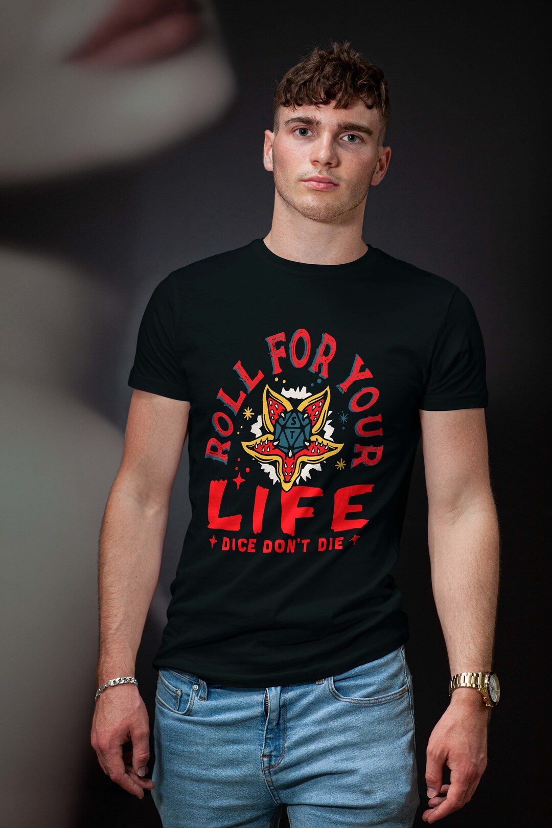 Roll For Your Life Stranger Things Inspired T shirt Design Instant roll-for-your-life-stranger-things-inspired-t-shirt-design-instant