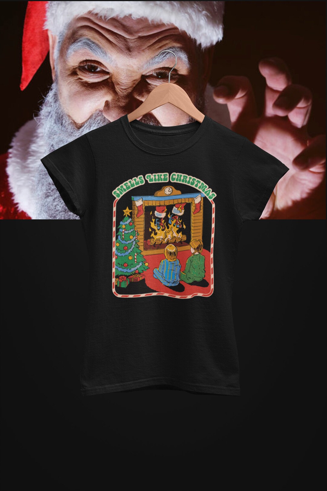 Smells Like Christmas Horror Santa Instant Digital Download - Etsy
