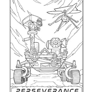 Mars Perseverance Rover & Ingenuity Helicopter, Space Science Tech ...