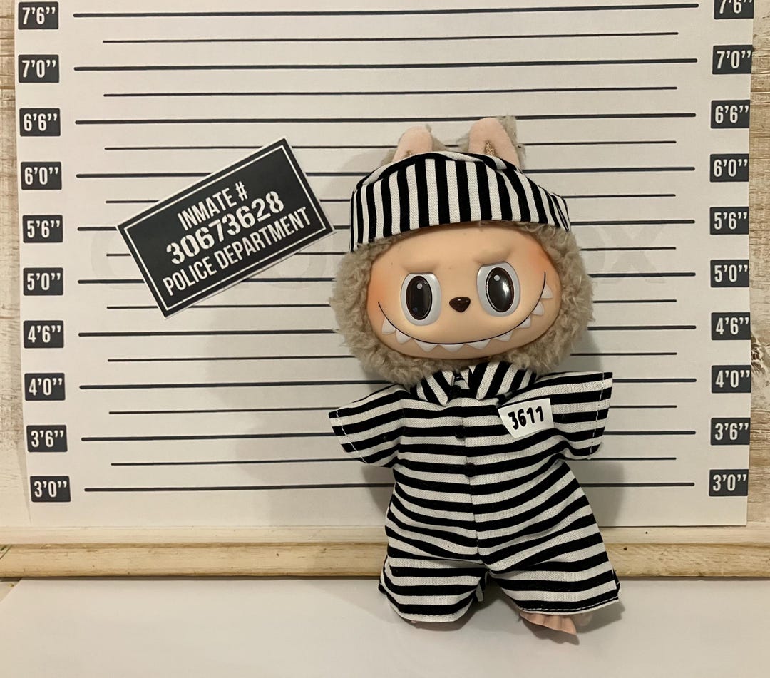 Made to Order: Prison Jumpsuit for 15/17cm Monster Dolls - Etsy