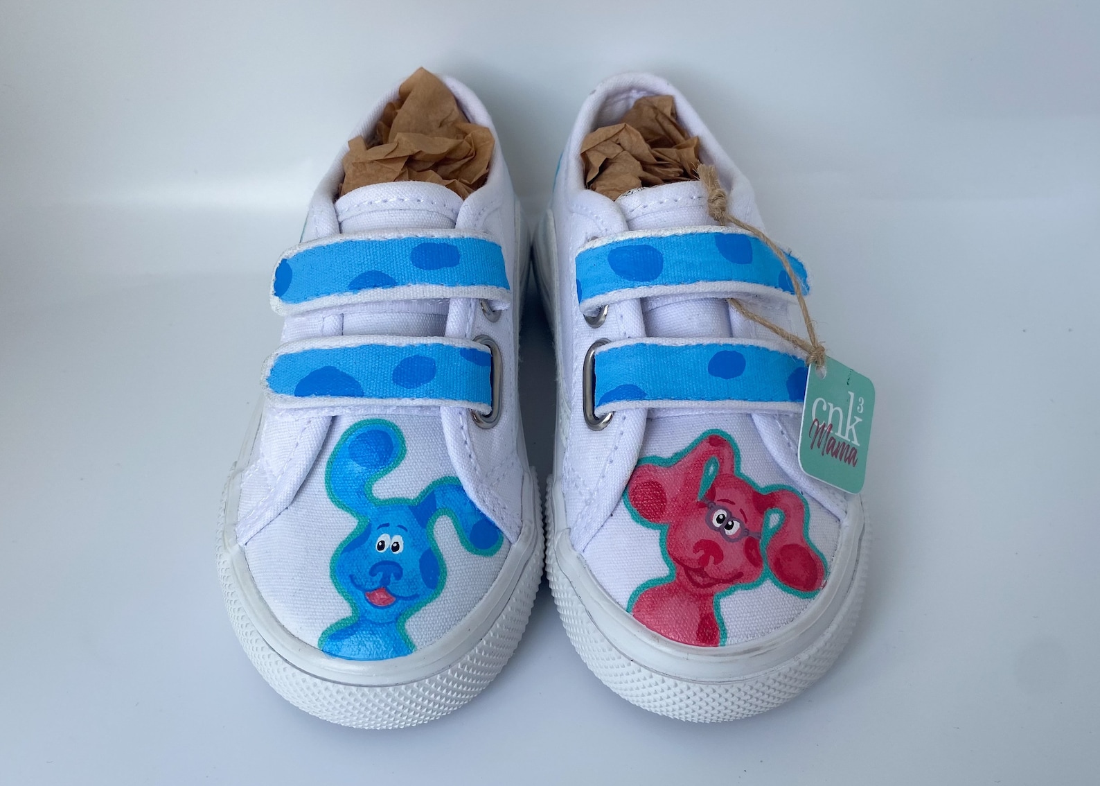 Hand Painted Blues Clues Inspired Shoes customized - Etsy