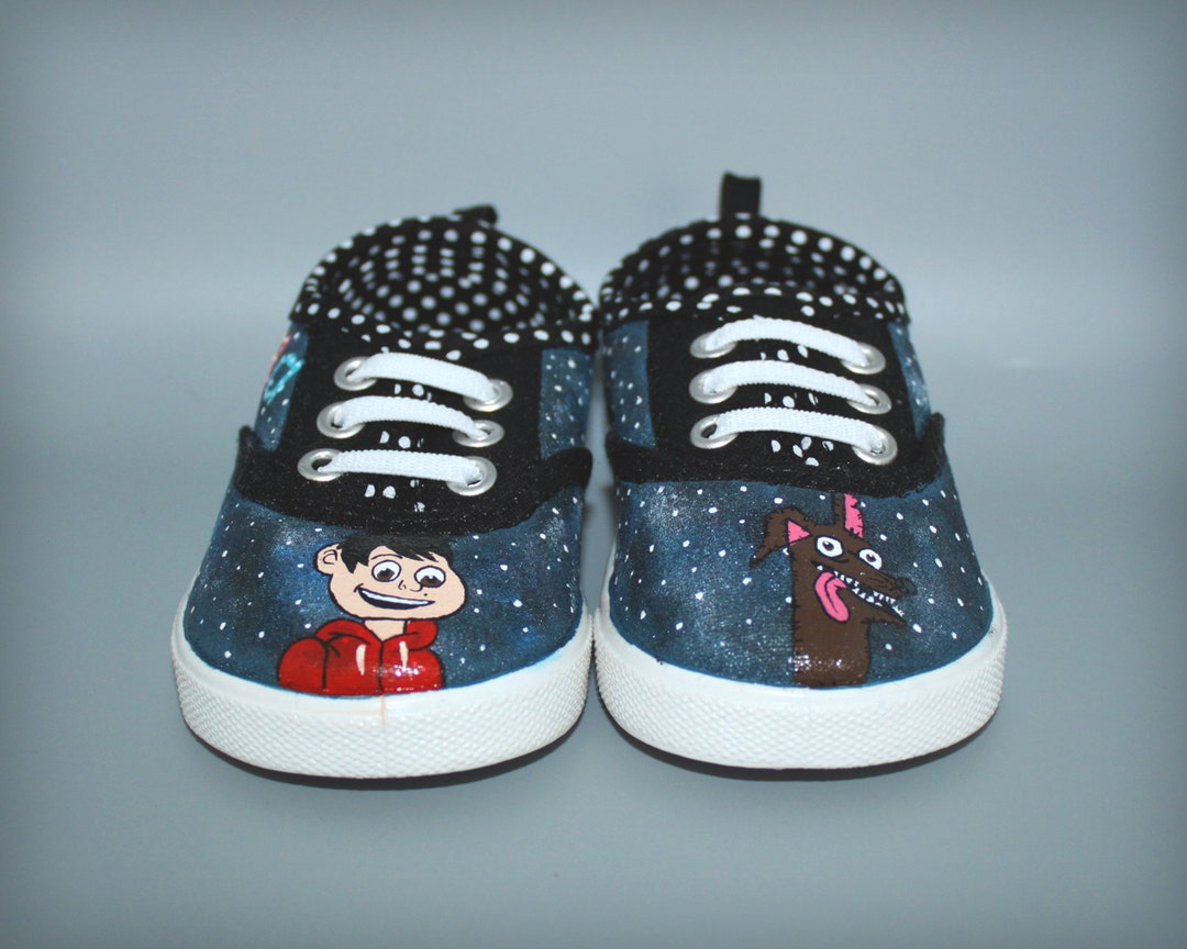 Hand Painted Coco Inspired Sneakers customized - Etsy