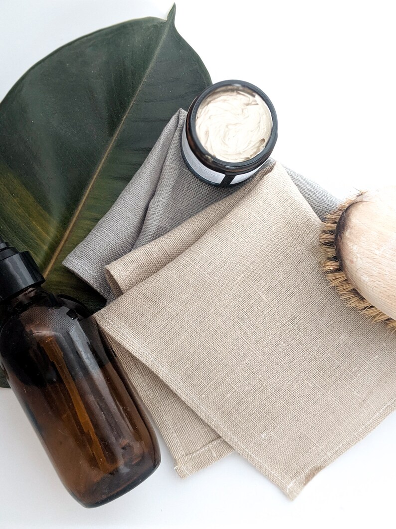 Natural Linen Face Cloth - Etsy