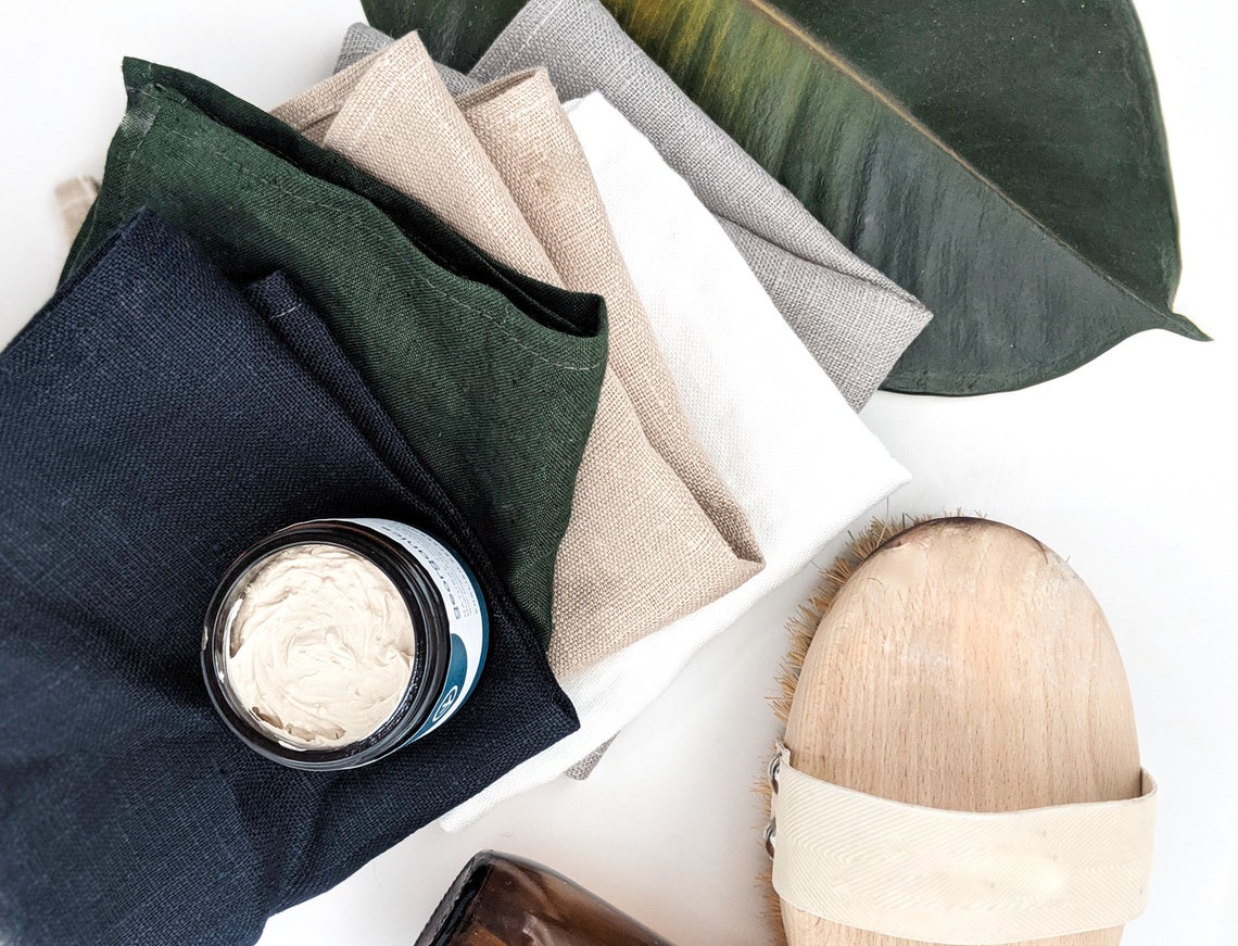 Natural Linen Face Cloth - Etsy